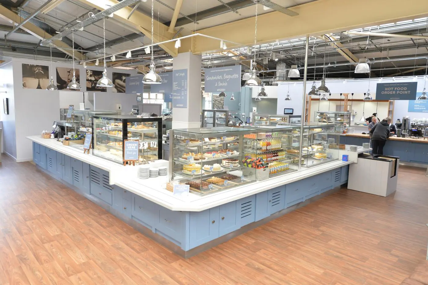 New Restaurant And Servery Counters At Tong Garden Centre